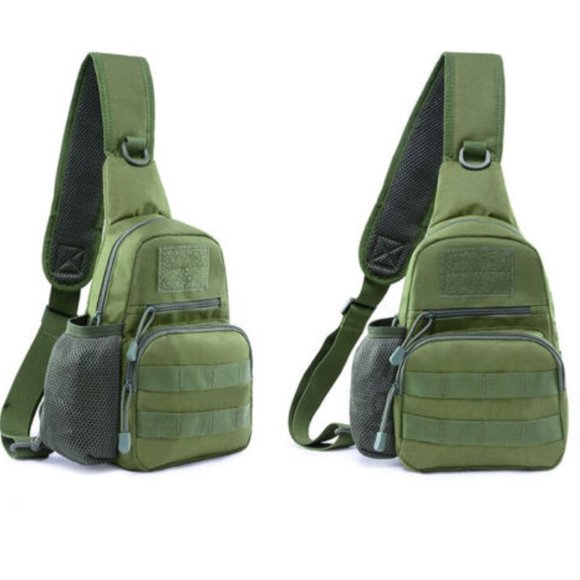 Bags | Men Pouch Tactical Chest Shoulder Sling Bag Bum Pack Cross Body ...